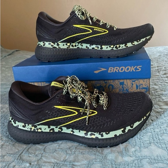 Brooks | Shoes | Nib Rare Brooks Glycerin 9 Leopard Print | Poshmark